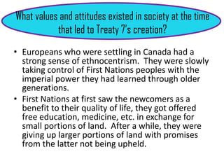 Treaty seven | PPTX