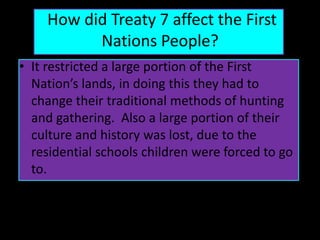 Treaty seven | PPTX