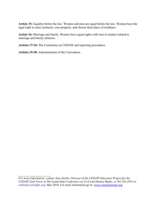 Treaty summary | PDF