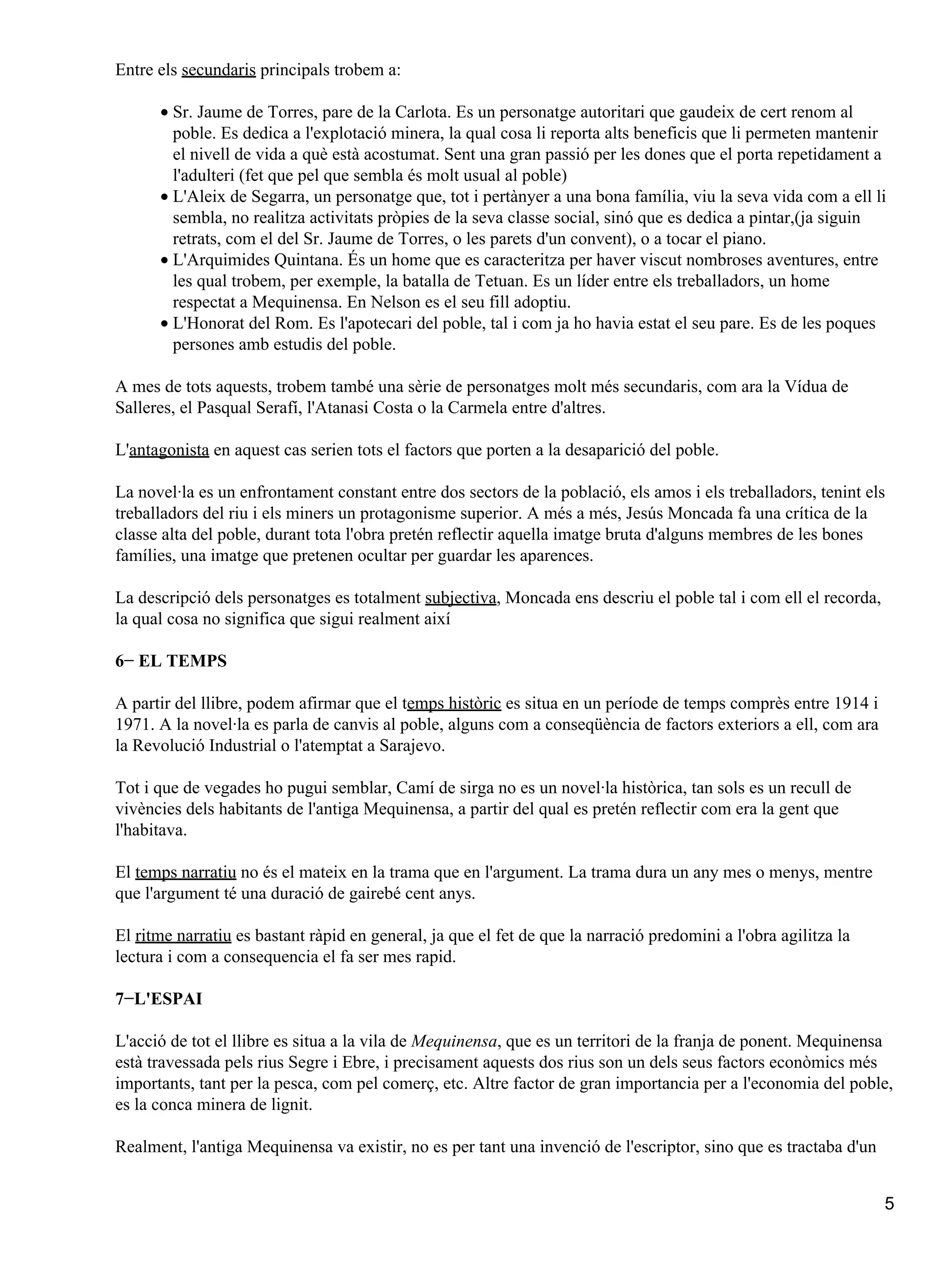 Treball cami de sirga | PDF