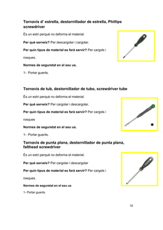 Treball de les eines | DOCX