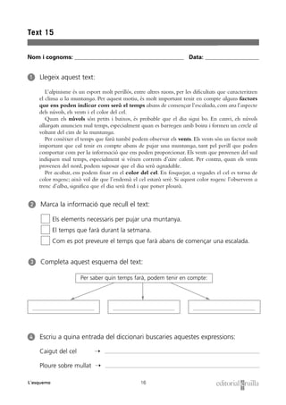 Treballem textos comprensio en català | PDF
