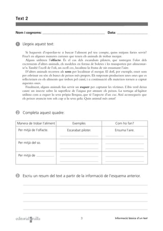Treballem textos comprensio_catala_6 | PDF