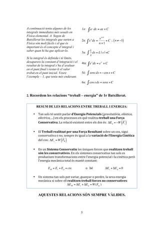 Treball forces variables | PDF