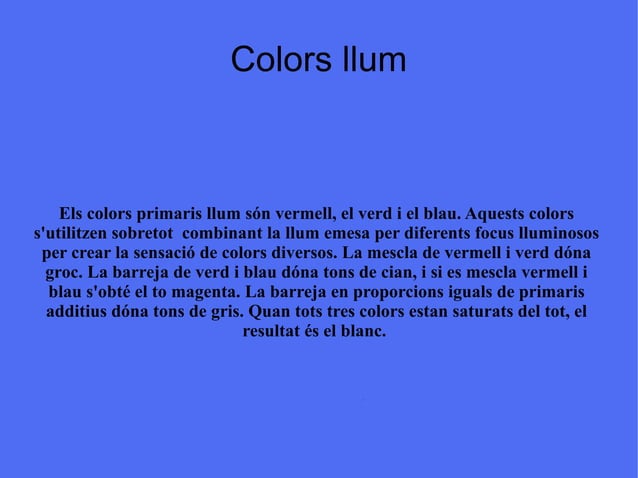 El Color | ODP