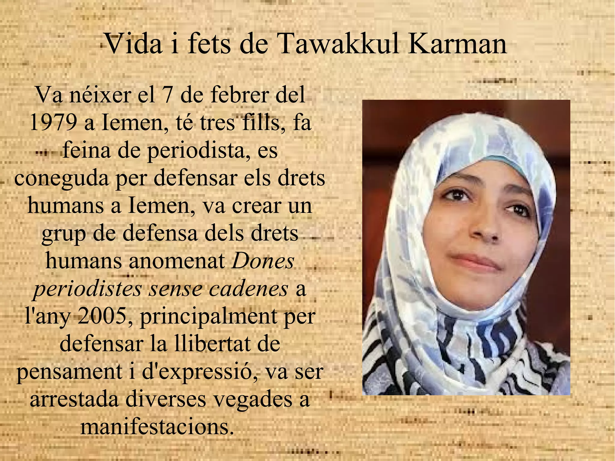 Treball tawakkul karman | PPT