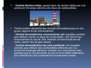 Centrales Termoeléctricas de Cogeneración | PPT