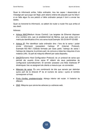 Apunts Xarxes | PDF