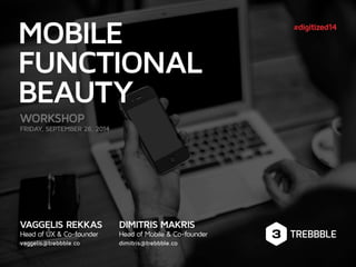 Mobile Functional Beauty - Trebbble | PPT
