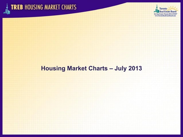 TREB Housing Market Charts - July 2013 | PDF | Stocks and Bonds ...
