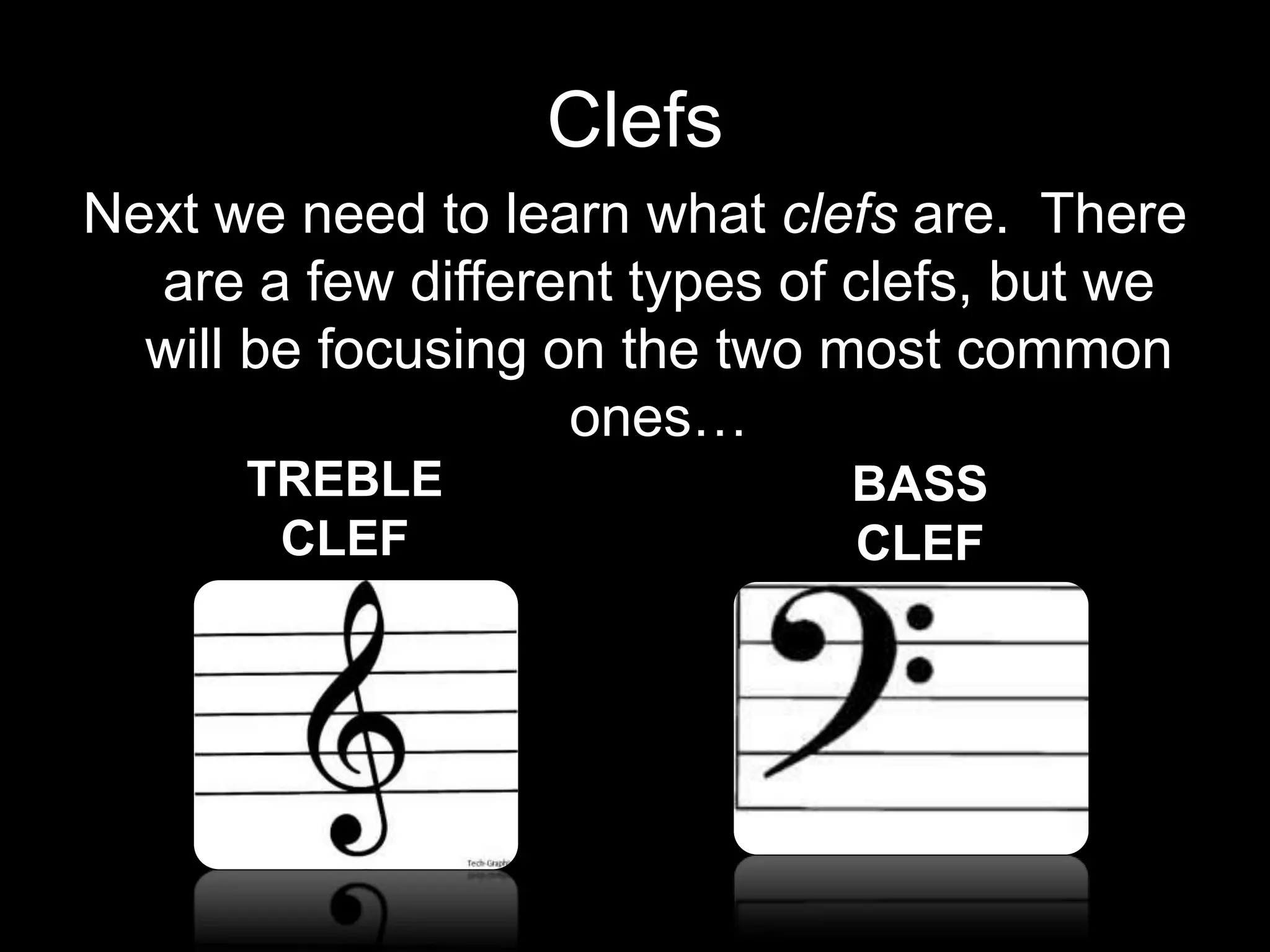 Treble clef reading | PPTX