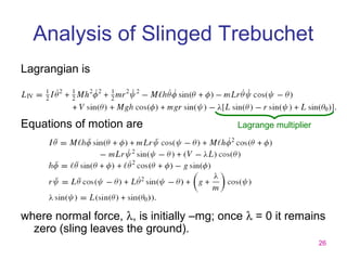 Trebuchet Physics | PPT