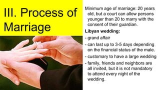 TREDFOR Libyan Marriage | PPTX