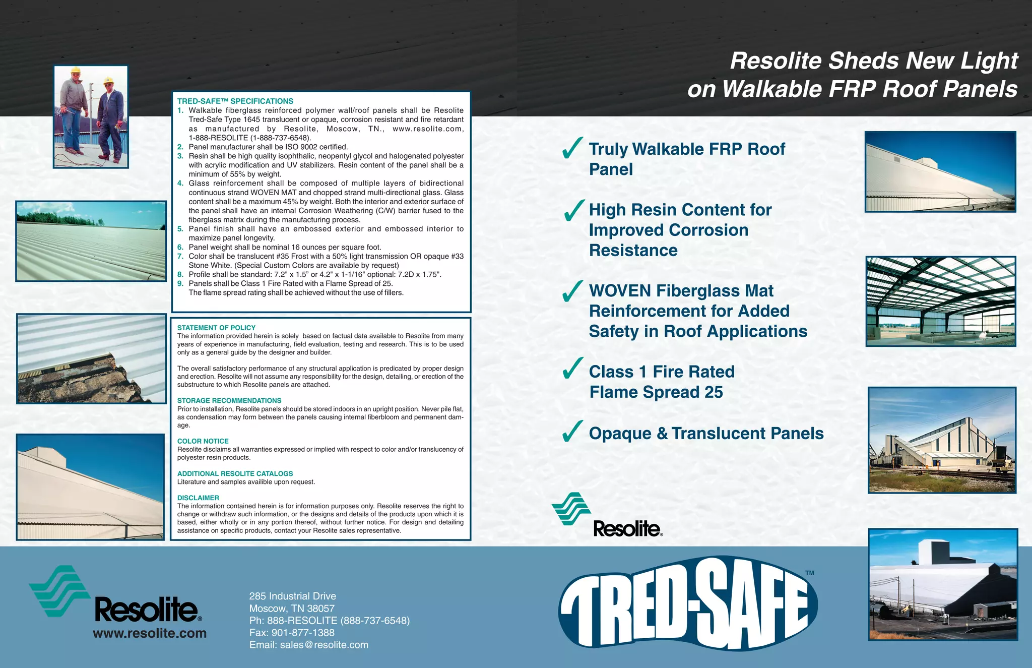 Tred Safe Product Brochure | PDF