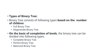 TERMINOLOGIES OF TREE, TYPES OF TREE.pptx
