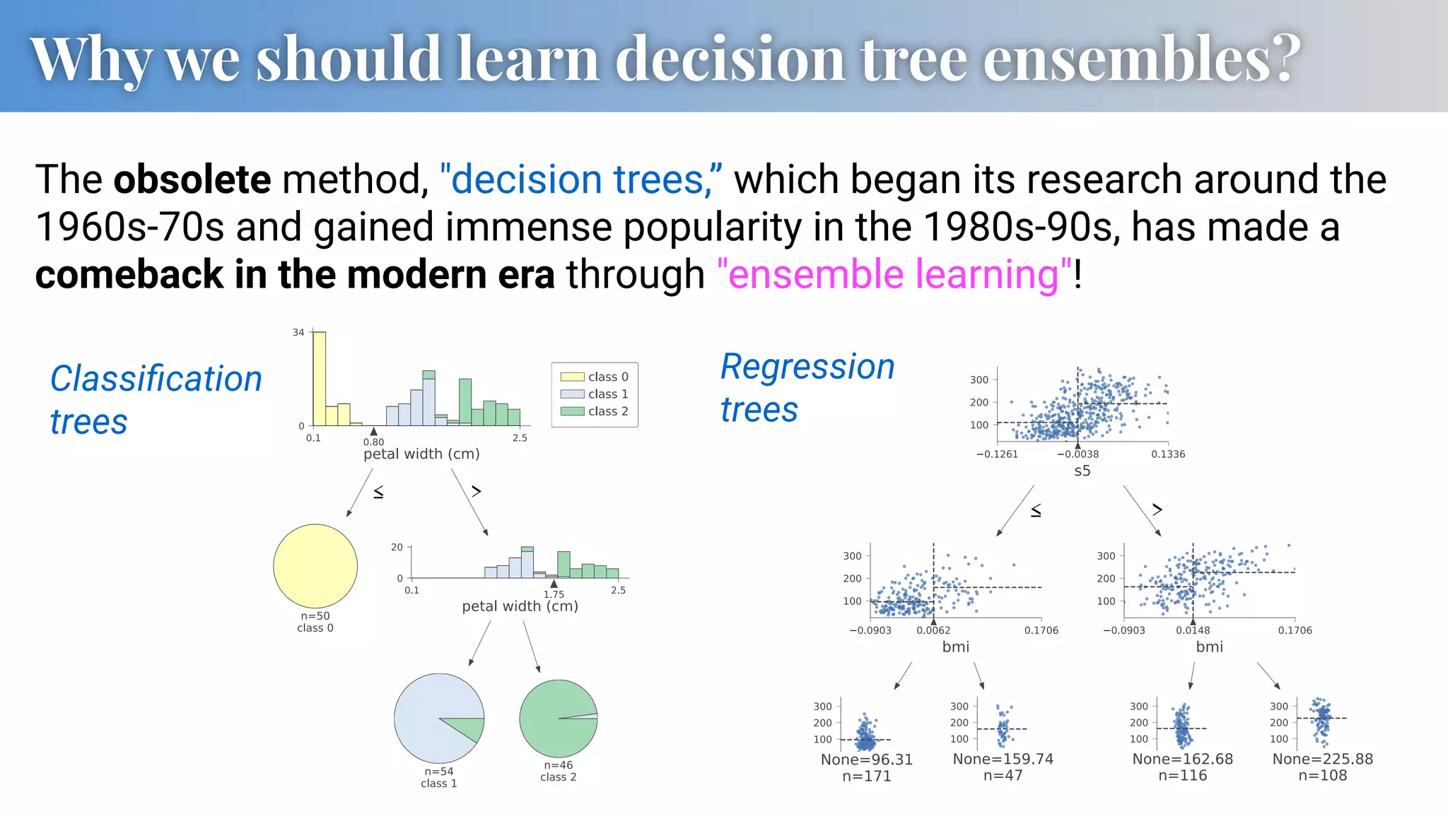 A Modern Introduction to Decision Tree Ensembles | PPT