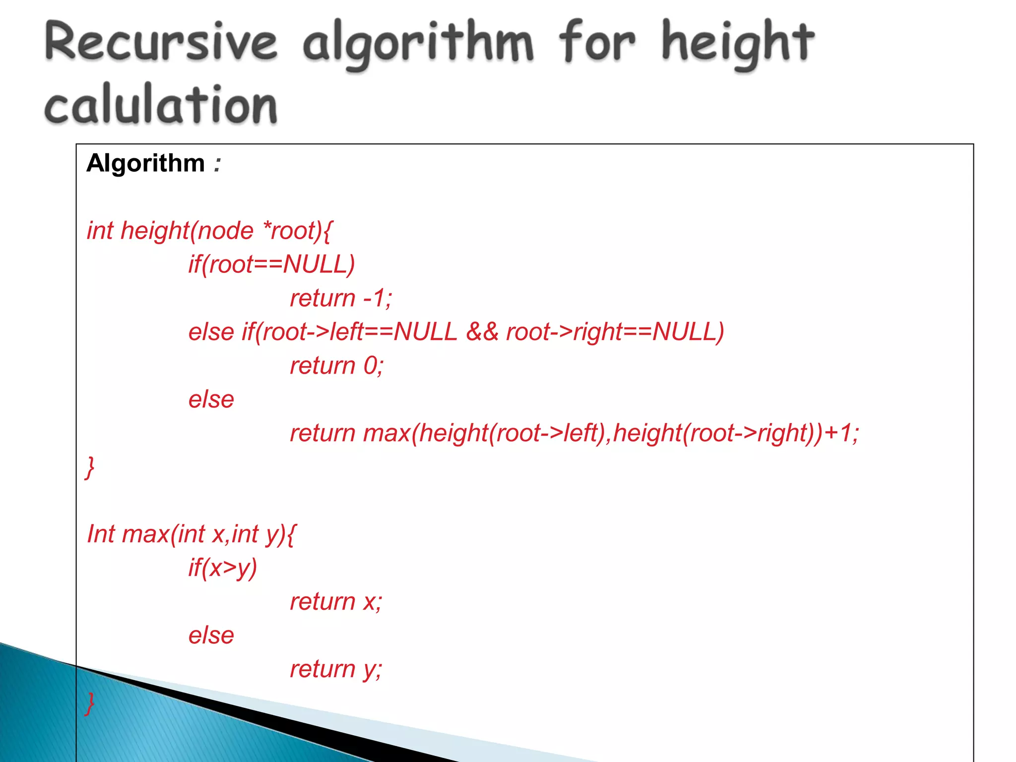 Tree-In Data Structure | PPT | Programming Languages | Computing