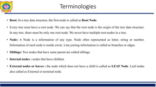 Tree-introduction ,Definition, Types of BT | PPT