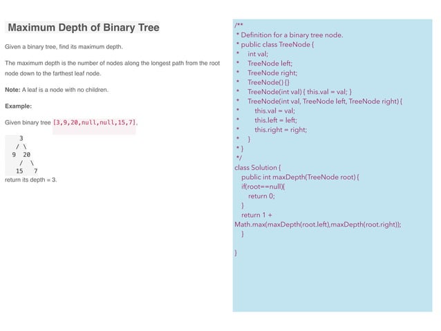 Tree Leetcode Interview Questions Easy Collections Ppt