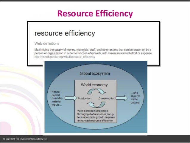 Tr ee resource efficiency presentation