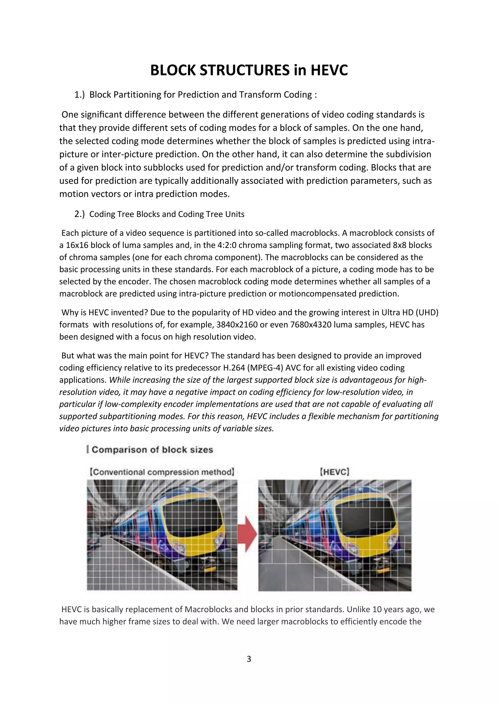 Tree structured partitioning into transform blocks and units and ...