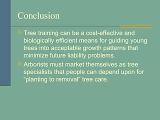 Tree Training | PPT