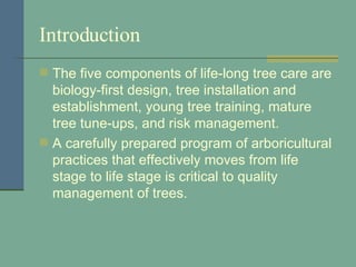 Tree Training | PPT