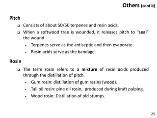 Plant bark & extractives | PPTX