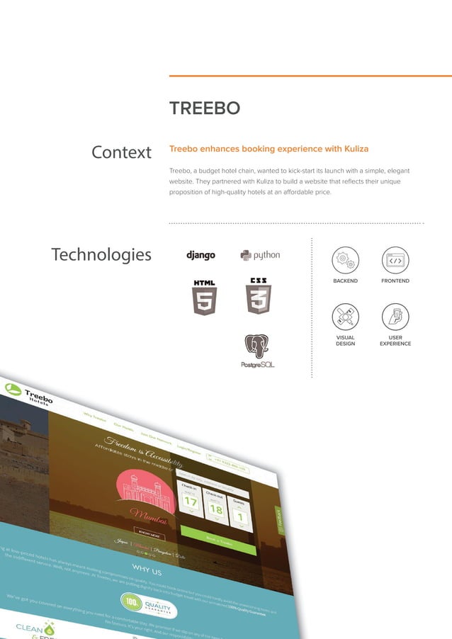 Case Study: Kuliza Builds Booking Engine for Treebo Hotels | PDF