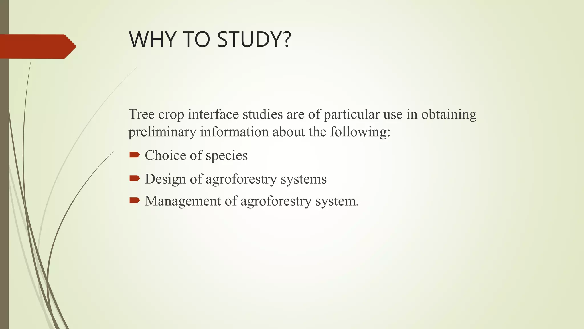 Tree crop interaction under agroforestry | PPTX
