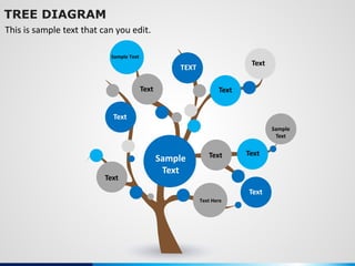 Tree diagram static | PPTX