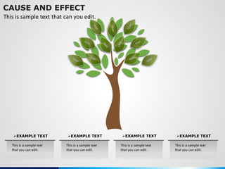 Tree diagram static | PPTX