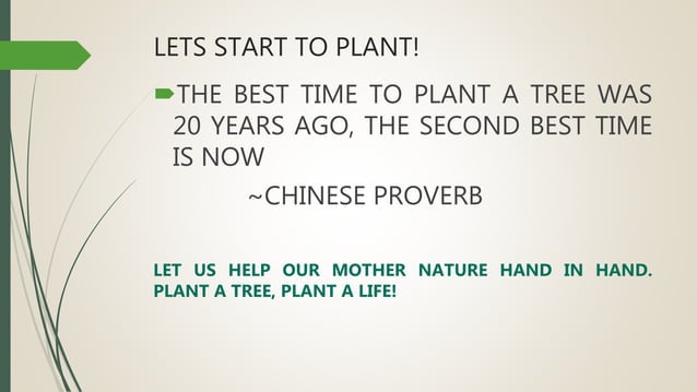 Tree for life | PPTX