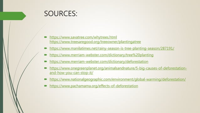 Tree for life | PPTX