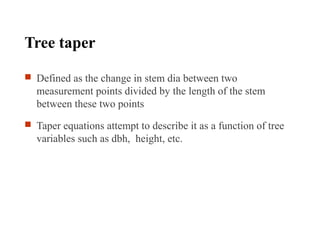 Tree forms | PPT
