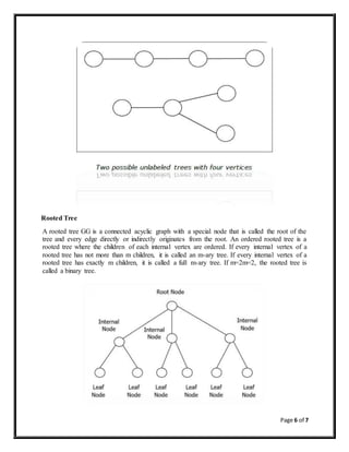 Tree in discrete structure | DOCX