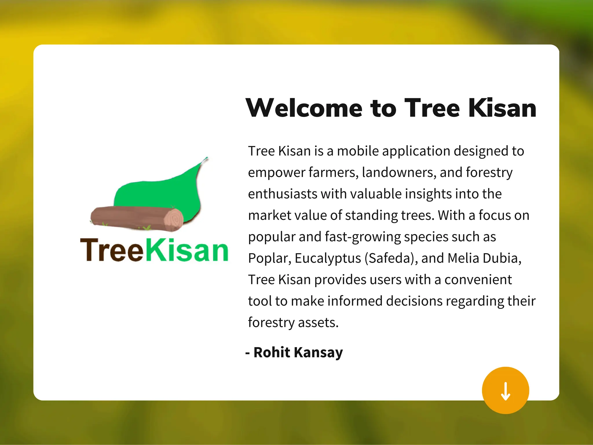 Tree value calculater Tree value calculater app Safeda tree value Tree Kisan poplar tree pric | PPT