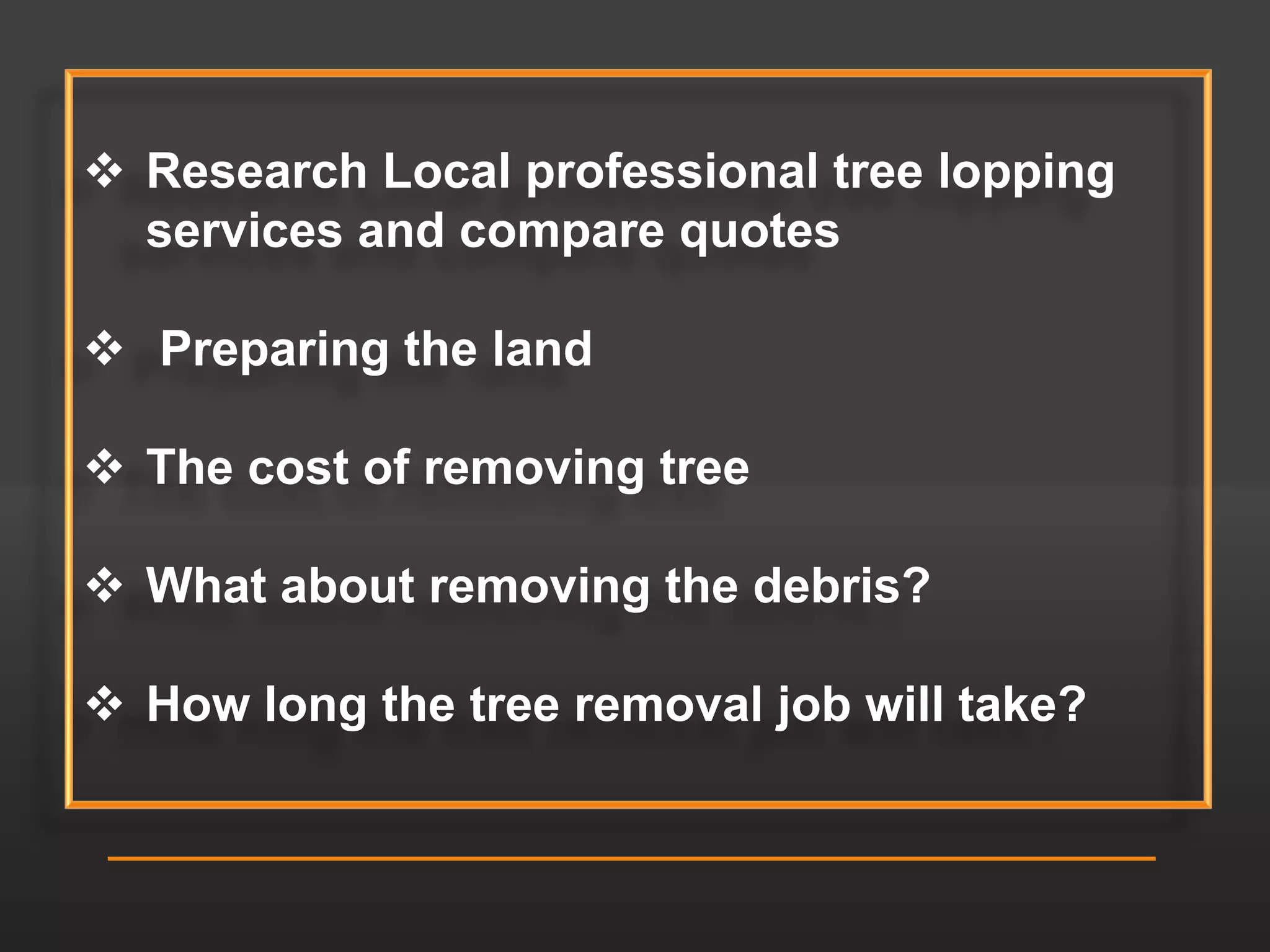 Tree lopping checklist by treezy tree services | PDF | Landscaping ...