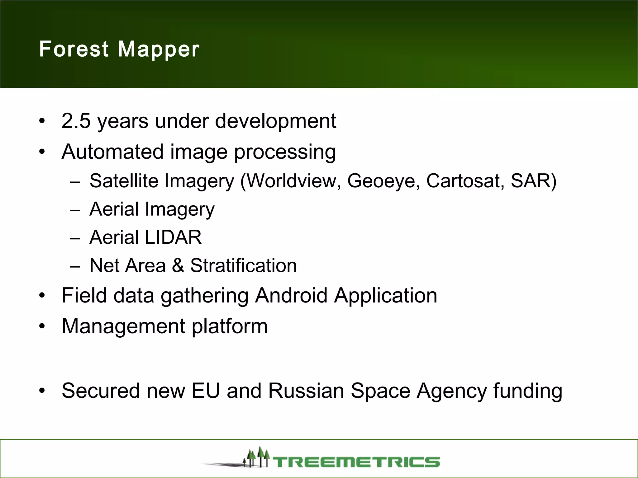 Treemetrics introduction slope | PPT