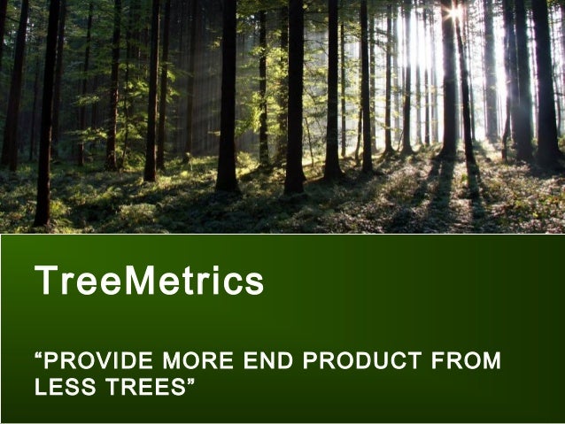 Treemetrics introduction slope