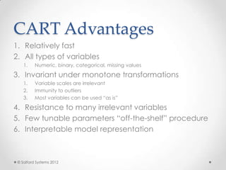 TreeNet Tree Ensembles & CART Decision Trees: A Winning Combination | PPT