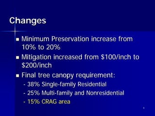 Tree Preservation Ordinance | PPT