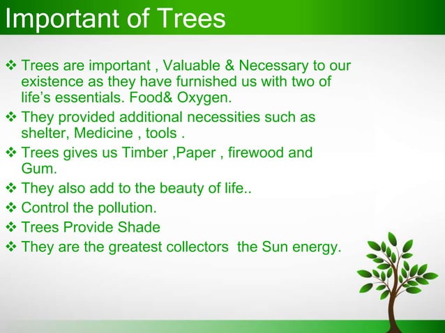 Tree plantation | PPT