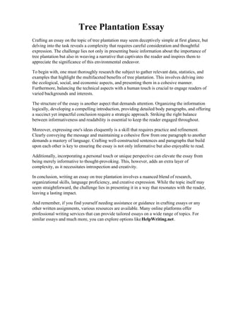 Tree Plantation Essay.pdf