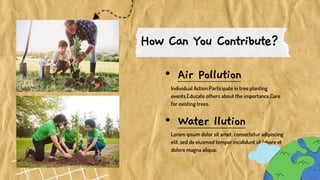 Tree Plantation presentation slide,pptx file | PPTX