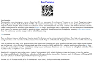 Tree Planting Project | PDF