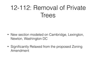 Tree protection overhaul | PPT