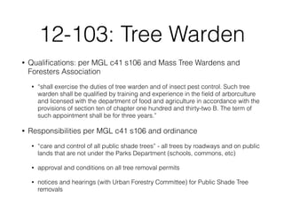 Tree protection overhaul | PDF