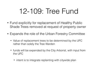 Tree protection overhaul | PPT