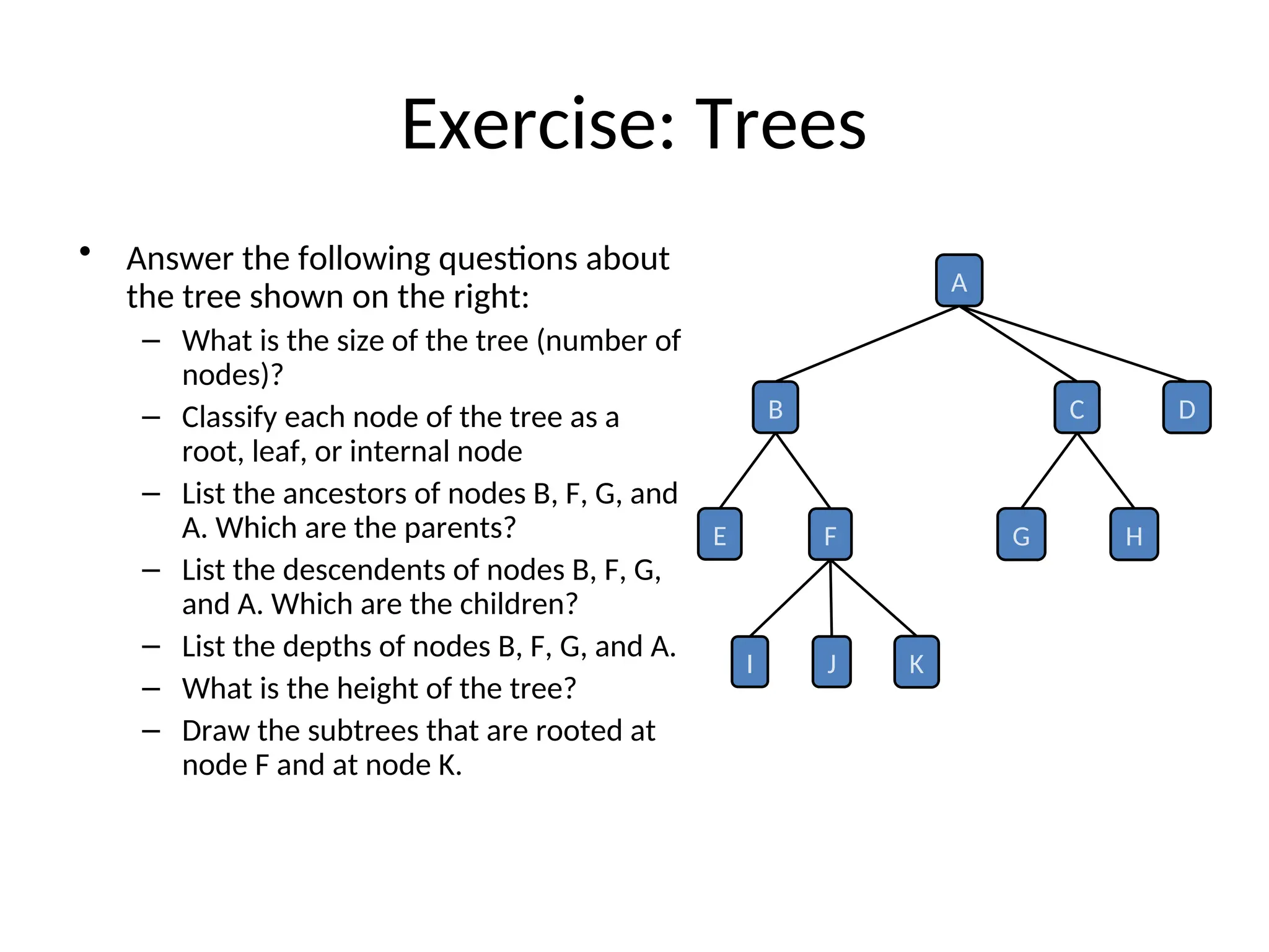 Trees, introduction to tree, terminologies of trees | PPT